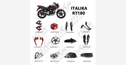 Improve your Italika RT 180: Find the best pieces for optimal driving ...